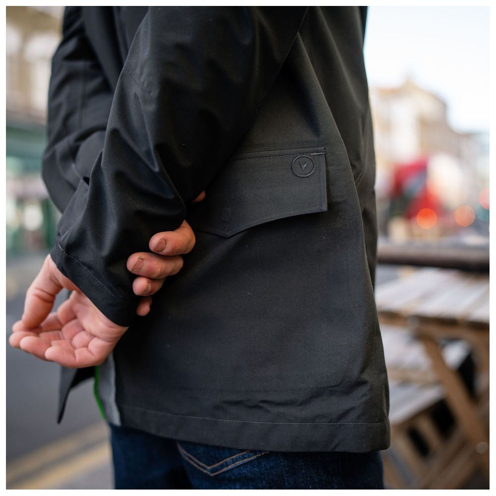 Vulpine | Mens Regents Mac (Charcoal)