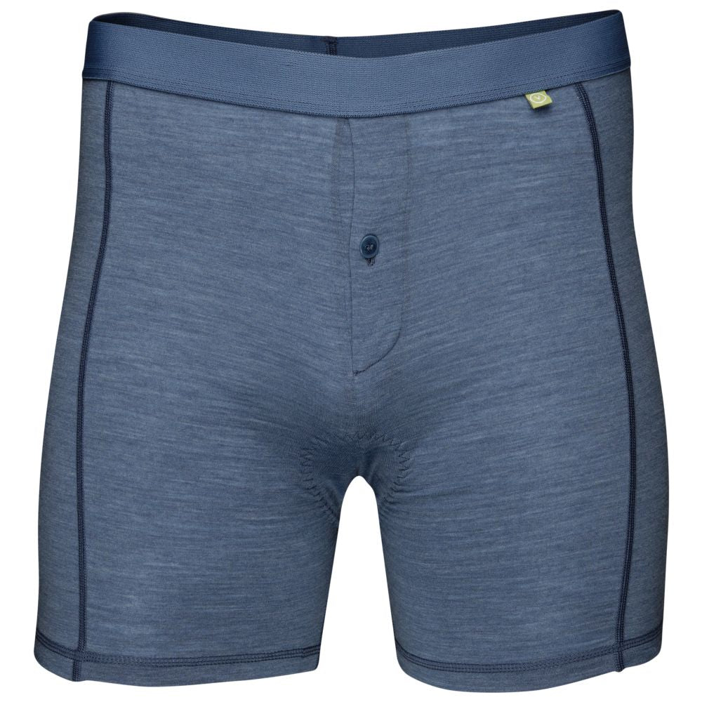 Vulpine | Mens Merino Padded Boxers (Denim)